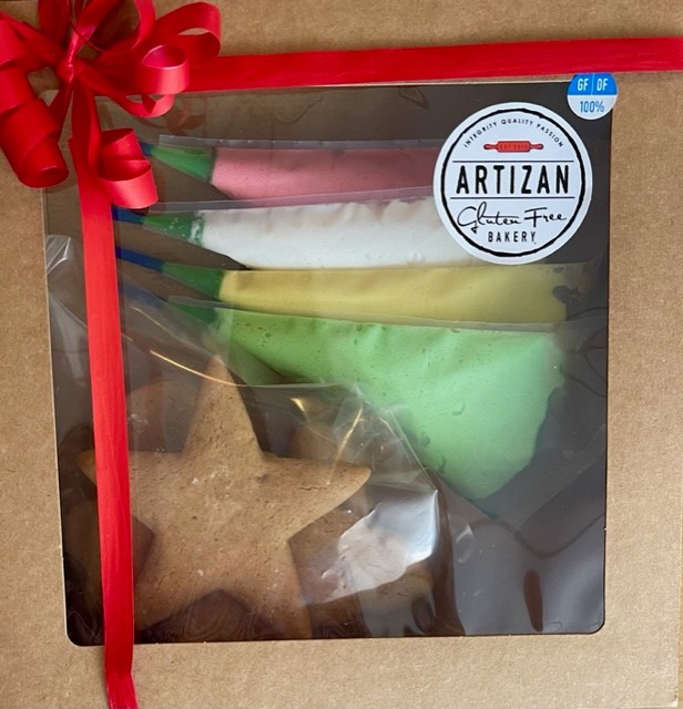 DIY Gingerbread Cookie Kit - Vegan - Artizan Gluten Free Bakery